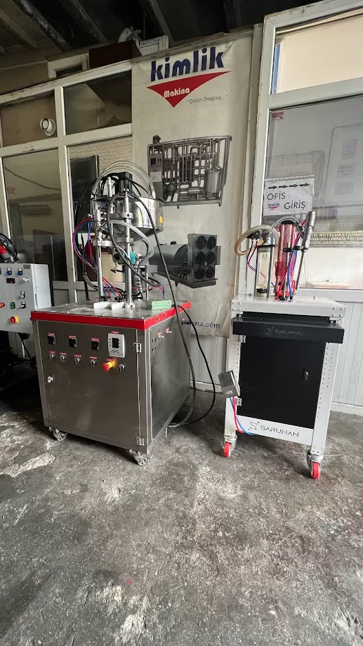 Heated Single Nozzle Hot Filling Machine – Saruhan Professional Filling ...