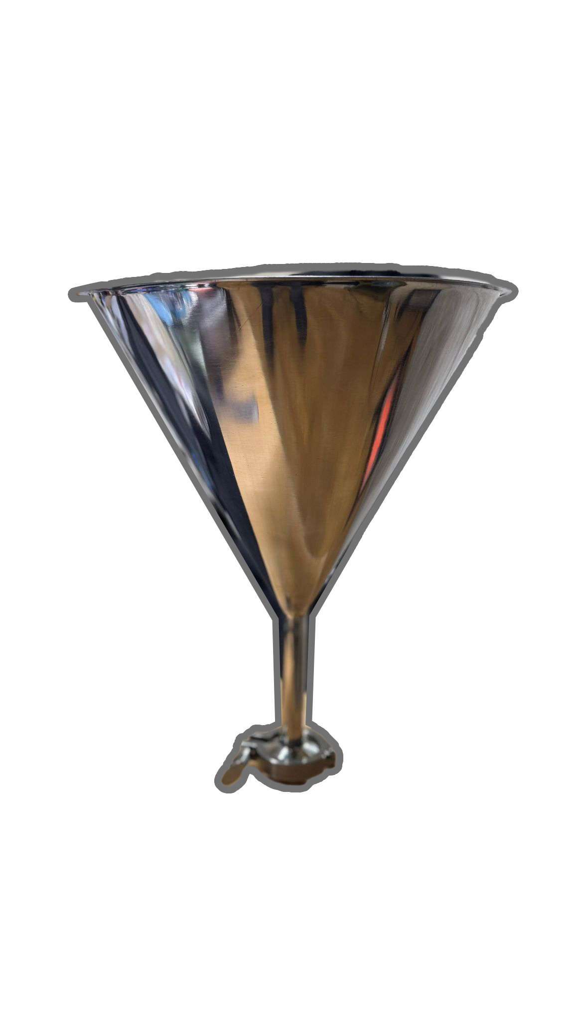 Stainless Steel Filling Funnel 1/2″ Ferrule Fitting Outlet – Saruhan ...